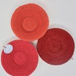 Tintsaba Craft Grade plain coloured baskets - Monkey Apple